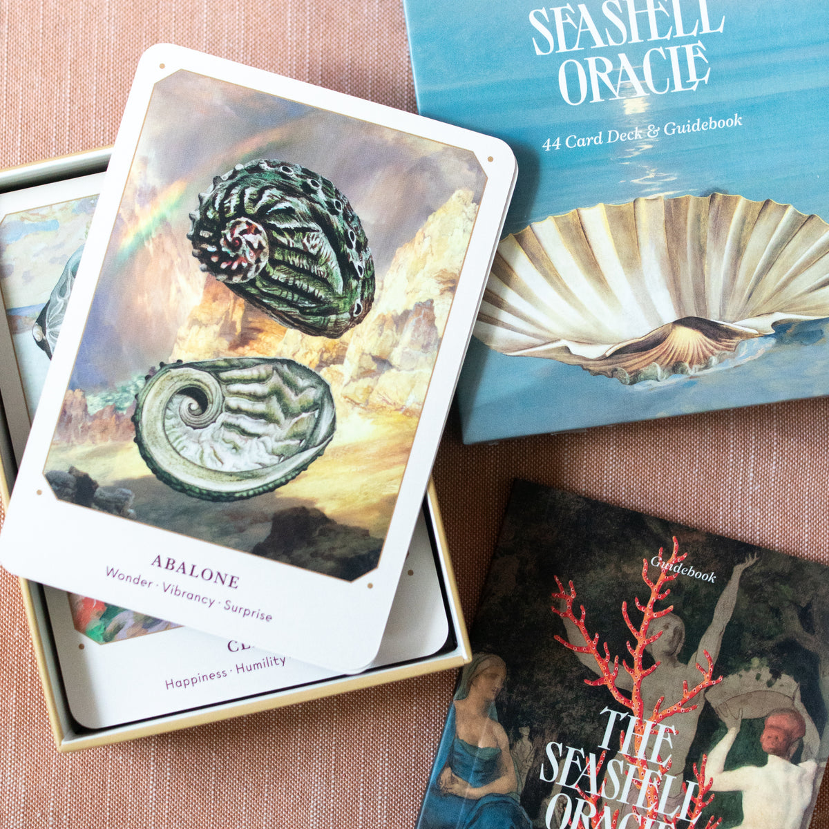 Seashell Tarot Deck: 44 Card Deck and Guidebook – Gather Goods Co.