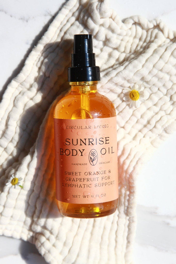 Sunrise Body Oil, Sweet Orange & Grapefruit – Gather Goods Co.