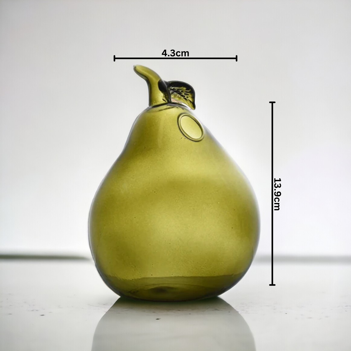 Pear Shaped Glass Vase – Gather Goods Co.