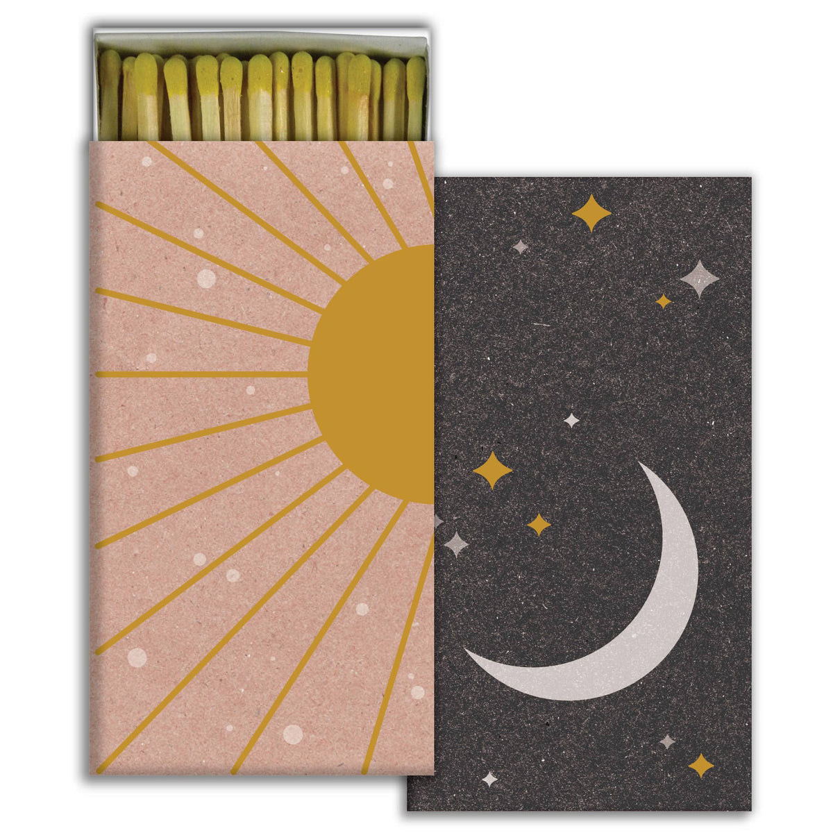 Matchbox, Sun & Moon, Gold Foil – Gather Goods Co.