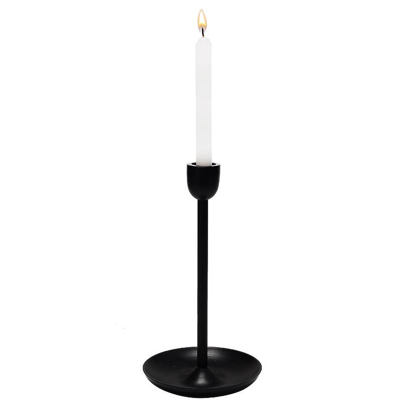 Black Iron Candle Holder, Tall – Gather Goods Co.