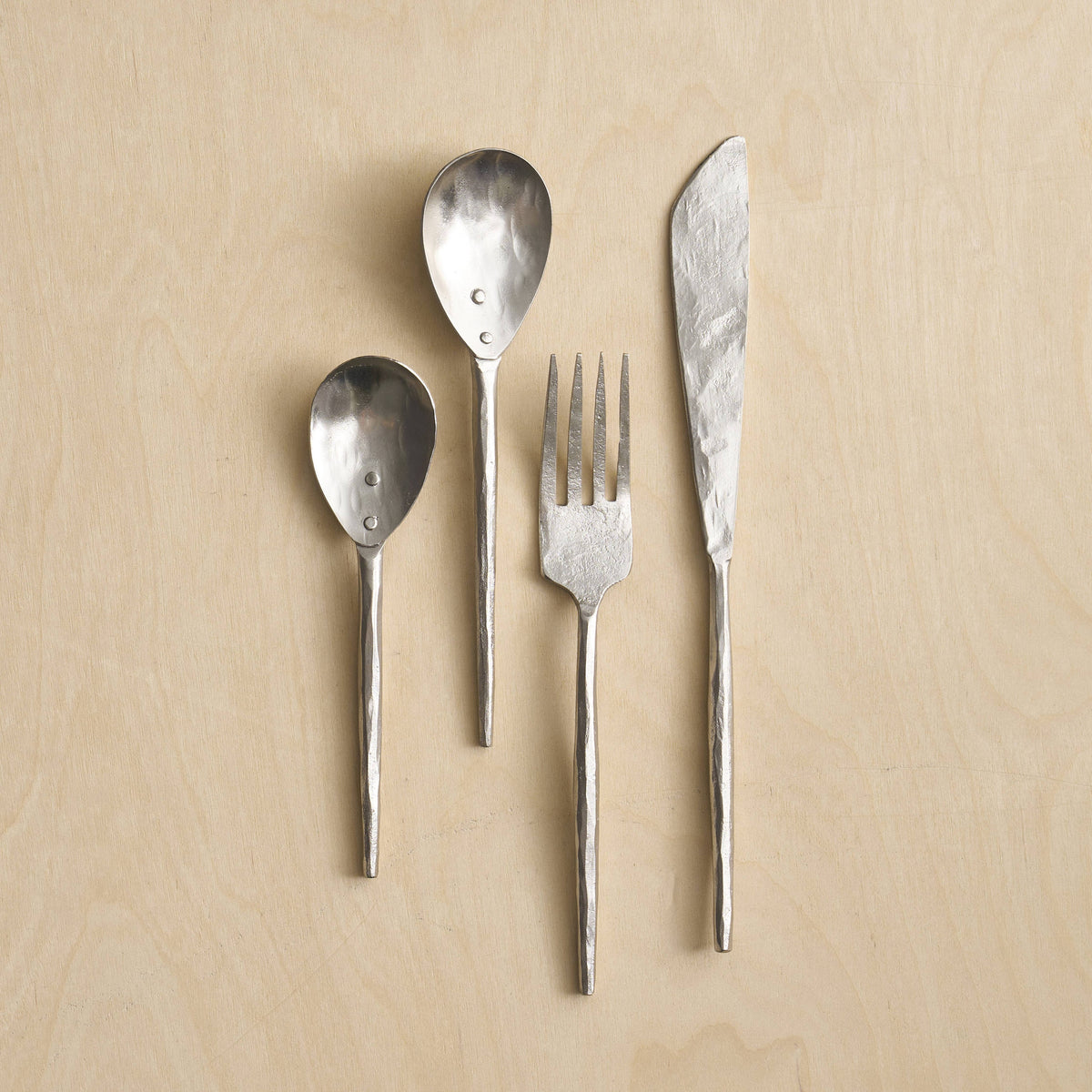 Flatware, Forge Pewter - Set of 4 – Gather Goods Co.