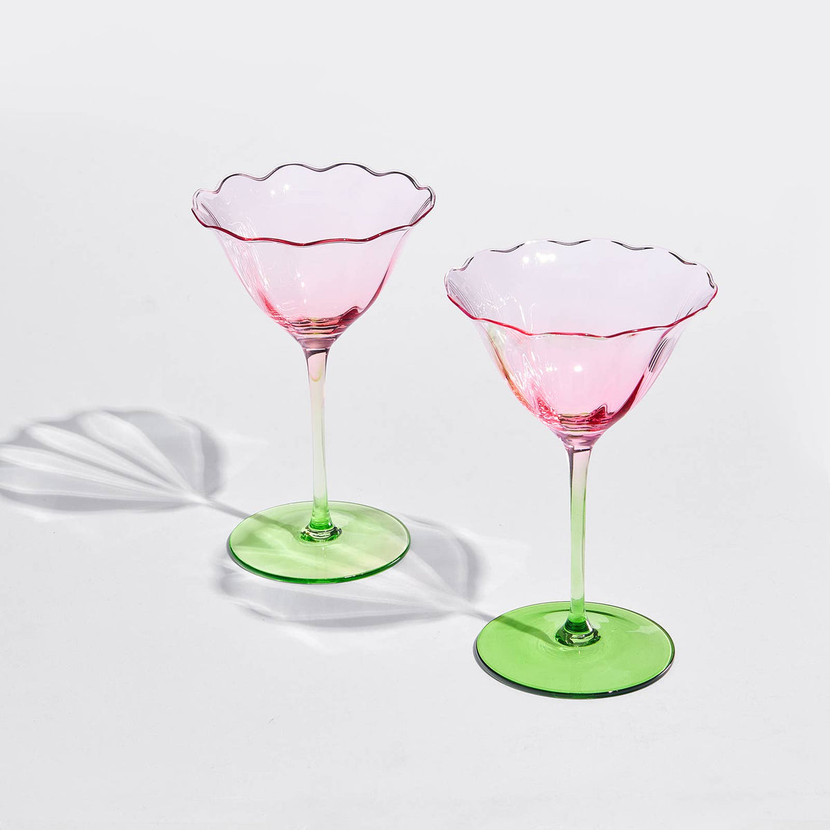 Tulip-Shaped Champagne Coupe Glass, Elegant Stemware – Gather Goods Co.