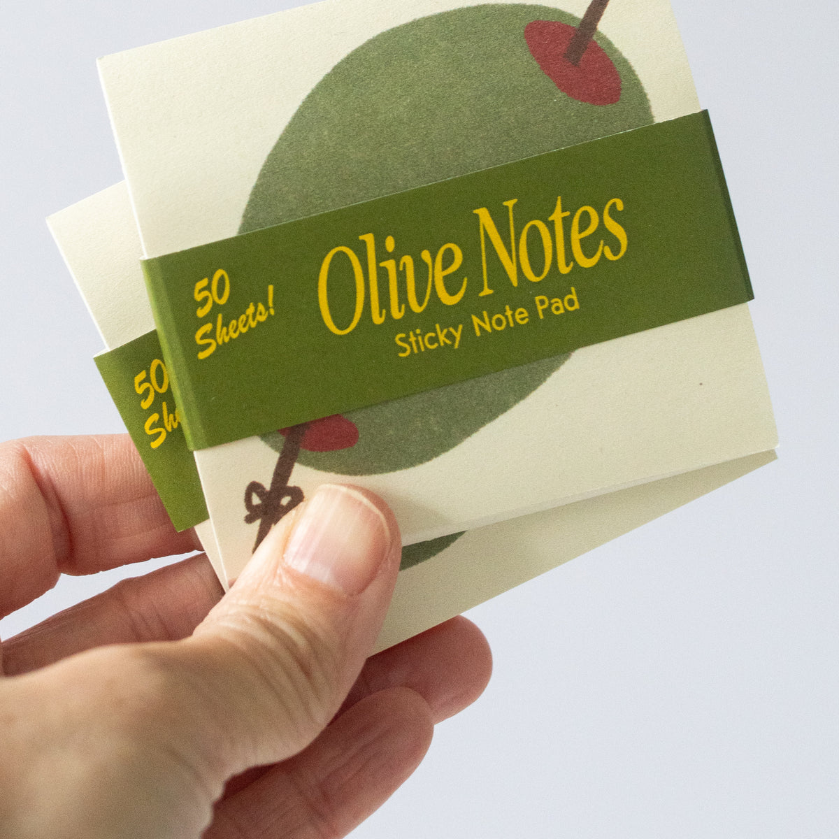 Olive Notes Post-its – Gather Goods Co.