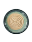Ceramic Garlic Grater Plate, Green Ombre - Gather Goods Co.