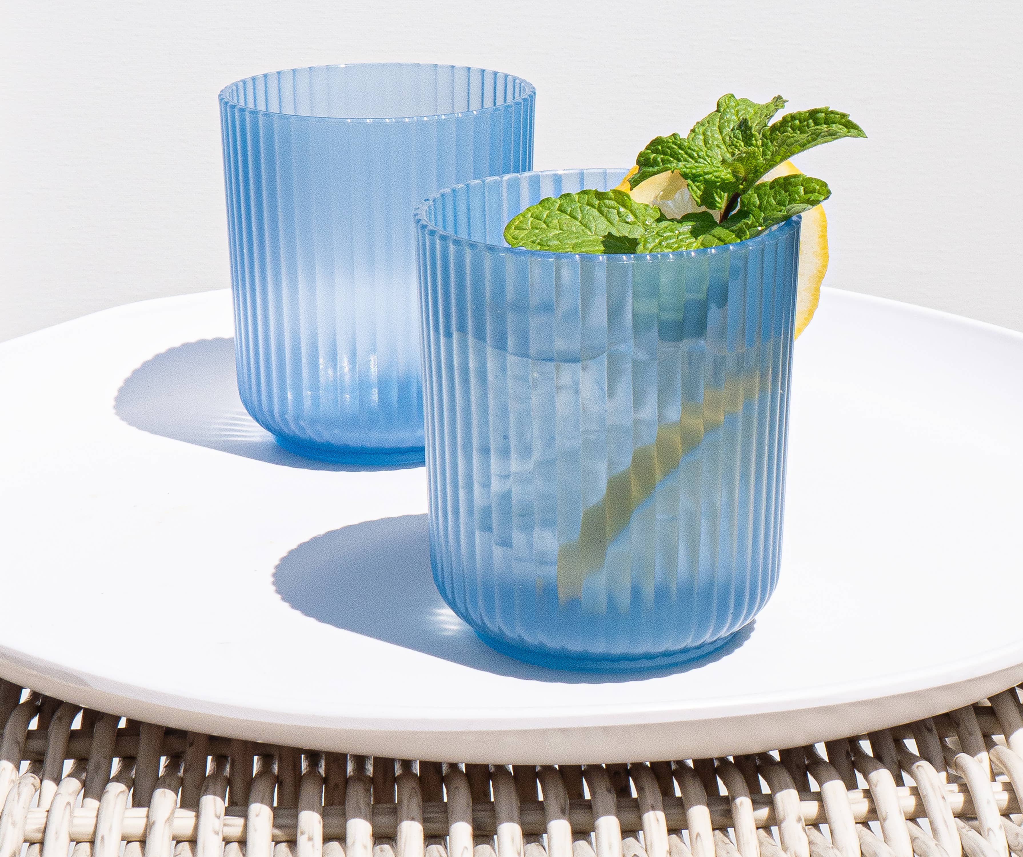 Acrylic Cup in Blue, 15oz - Gather Goods Co.