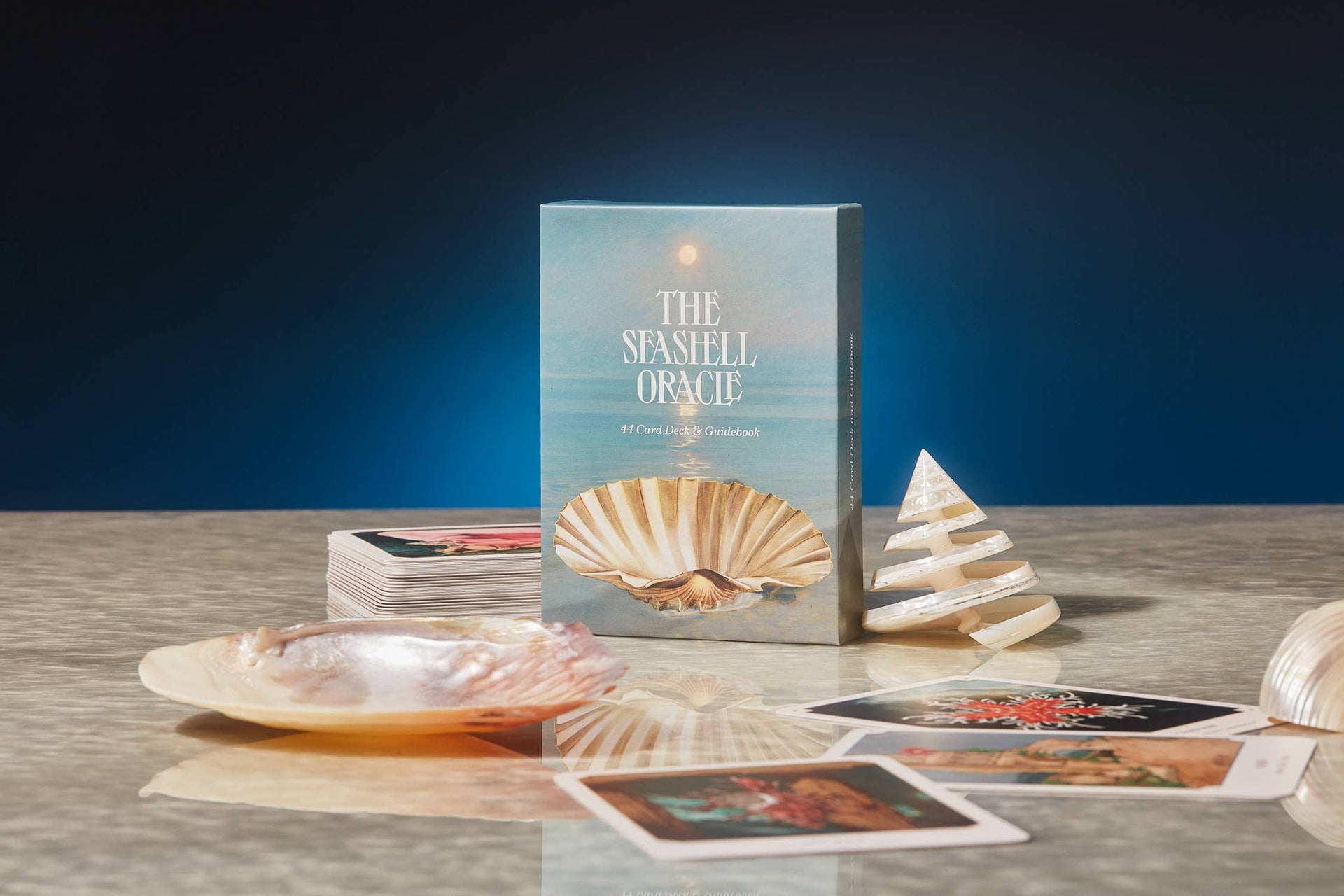 Seashell Tarot Deck: 44 Card Deck and Guidebook - Gather Goods Co.