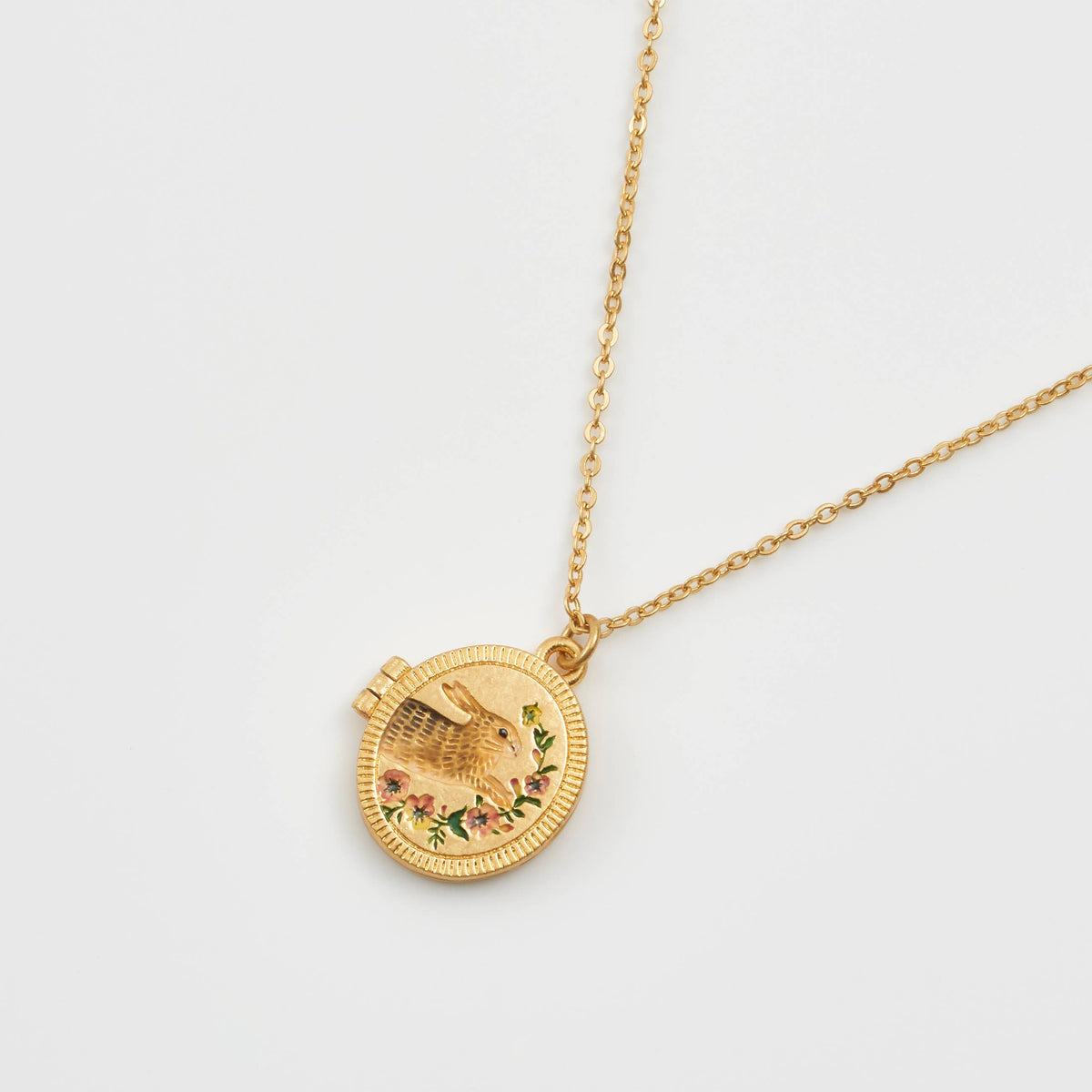 Bunny Rabbit Locket – Gather Goods Co.