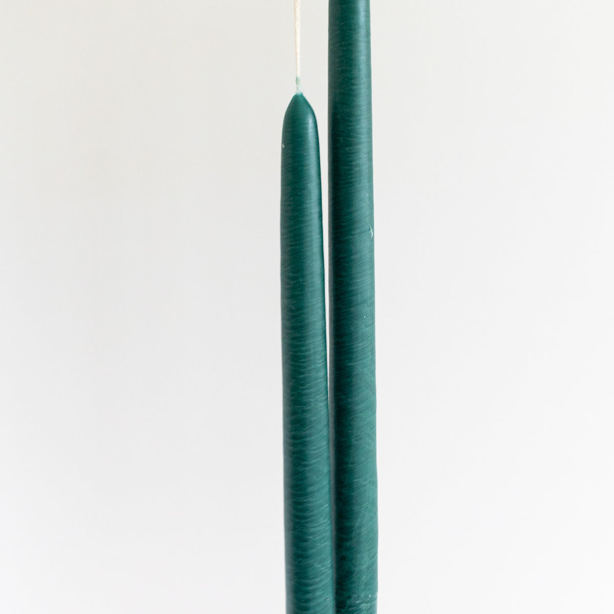 12" Emerald Green Taper Candle, Set of 2, Unscented – Gather Goods Co.