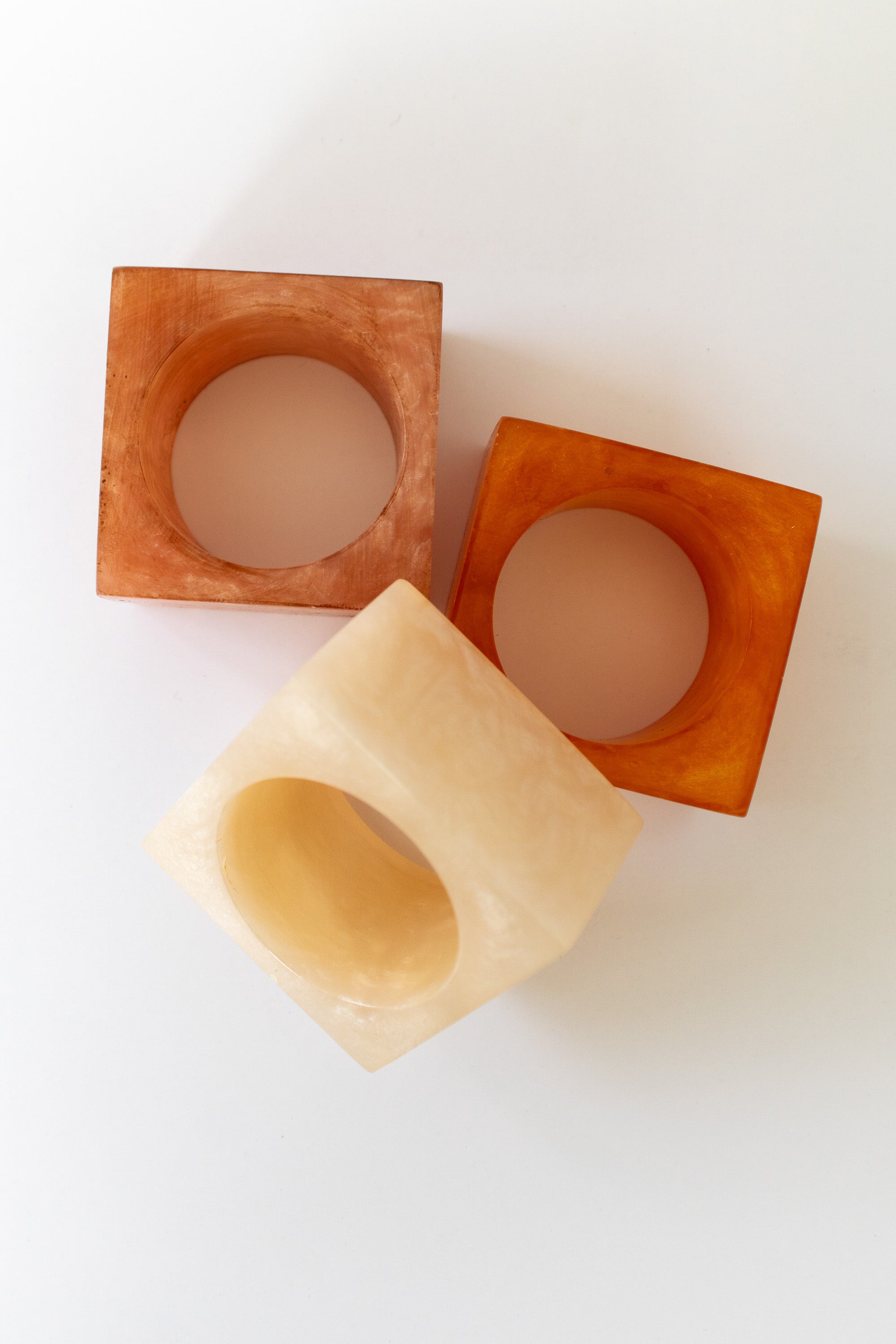 Resin Napkin Ring Rust