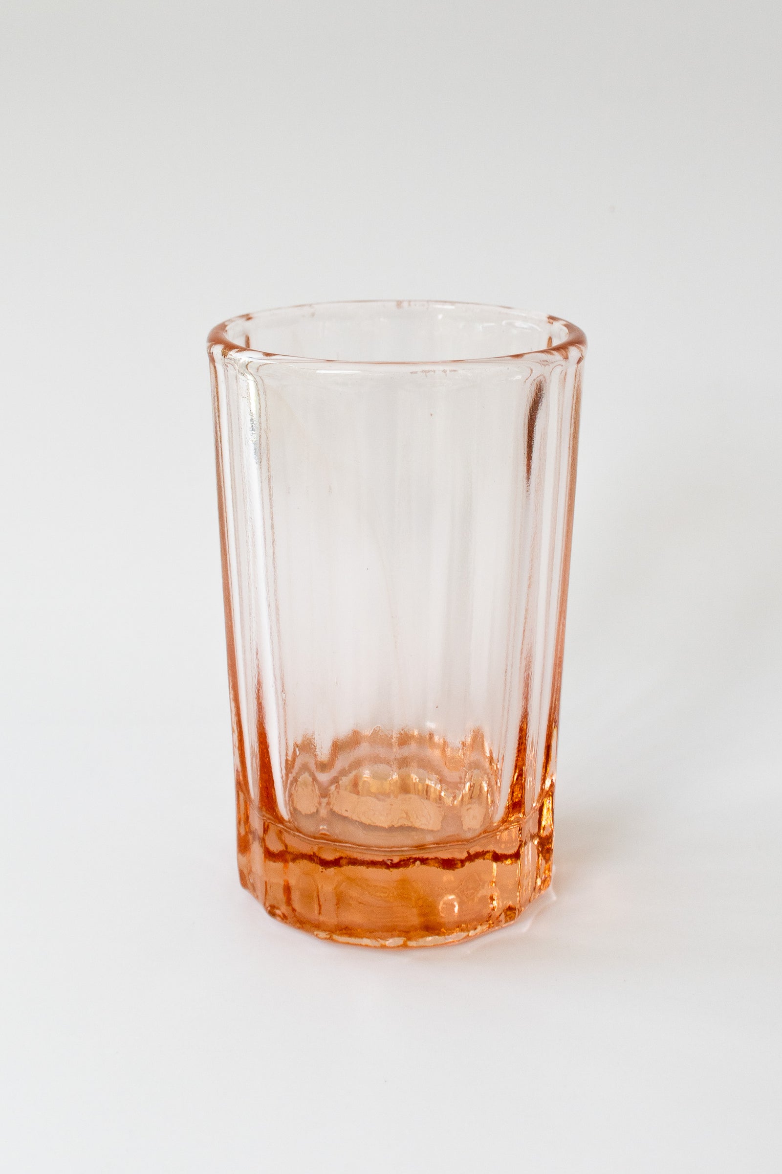 Pink Drinking Glass, Pink Depression Glass Aesthetic, Vintage Style Dr ...