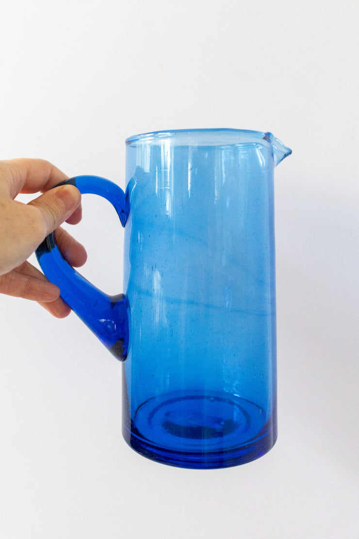 Cobalt Blue Pitcher - Gather Goods Co.