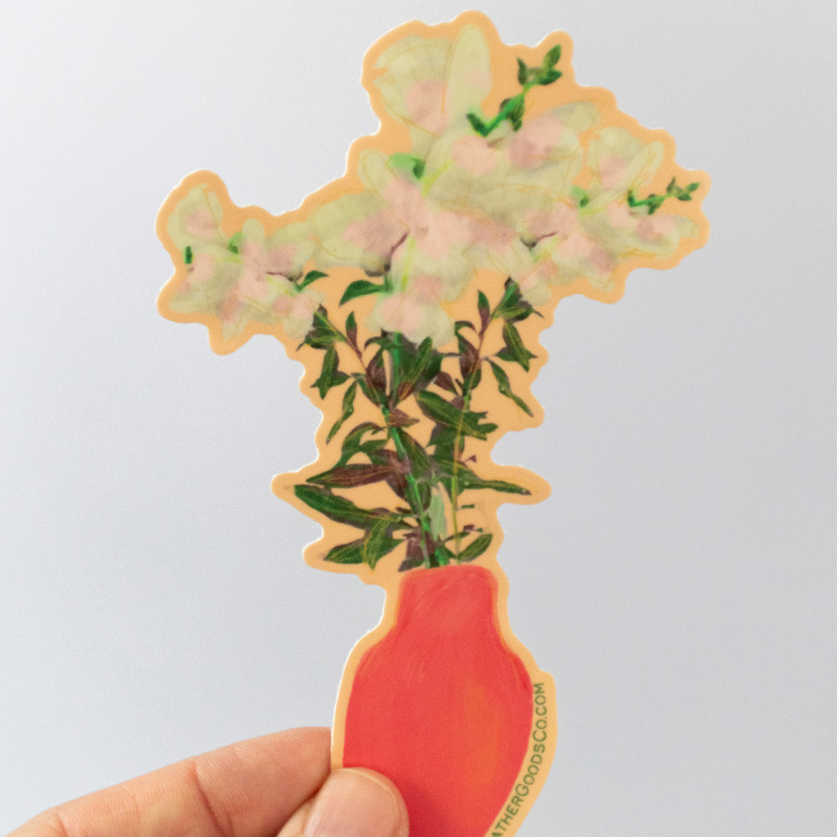 Snapdragons in a Vase Sticker – Gather Goods Co.