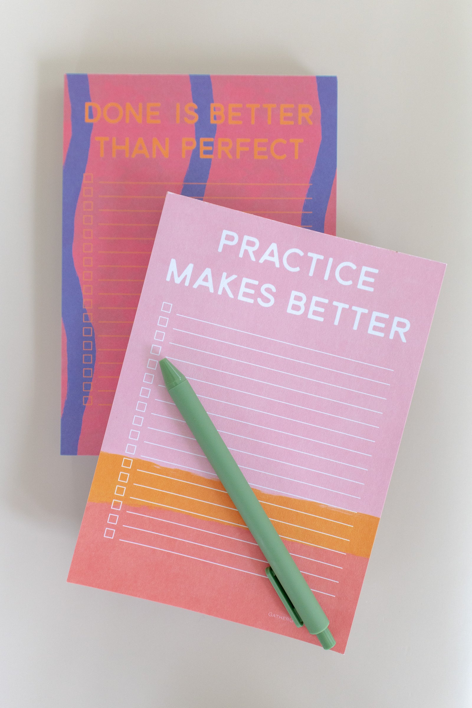 To Do List Notepad, Practice Makes Better - Gather Goods Co.