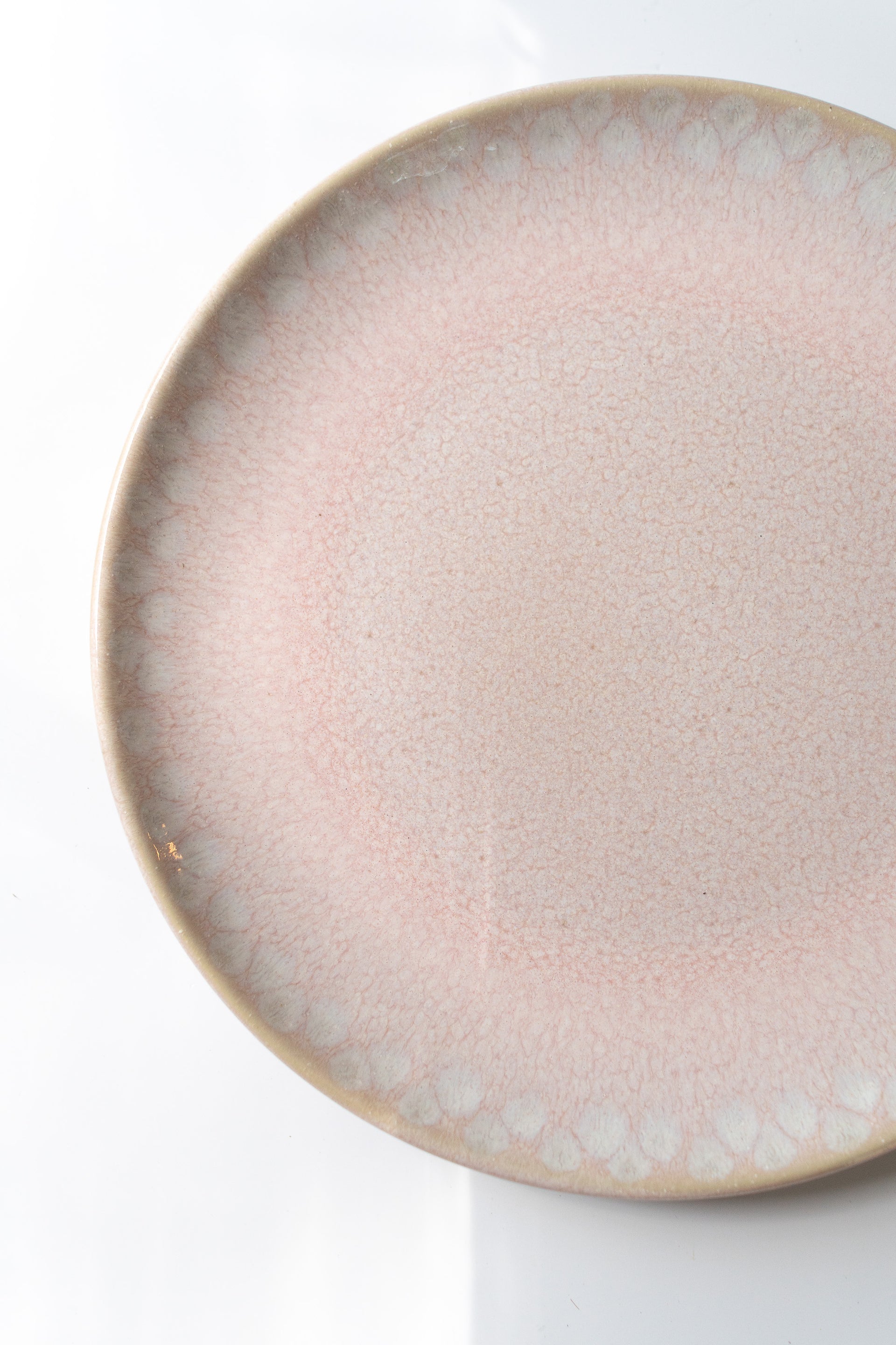 Blush Pink Ceramic Salad Plate - Gather Goods Co.