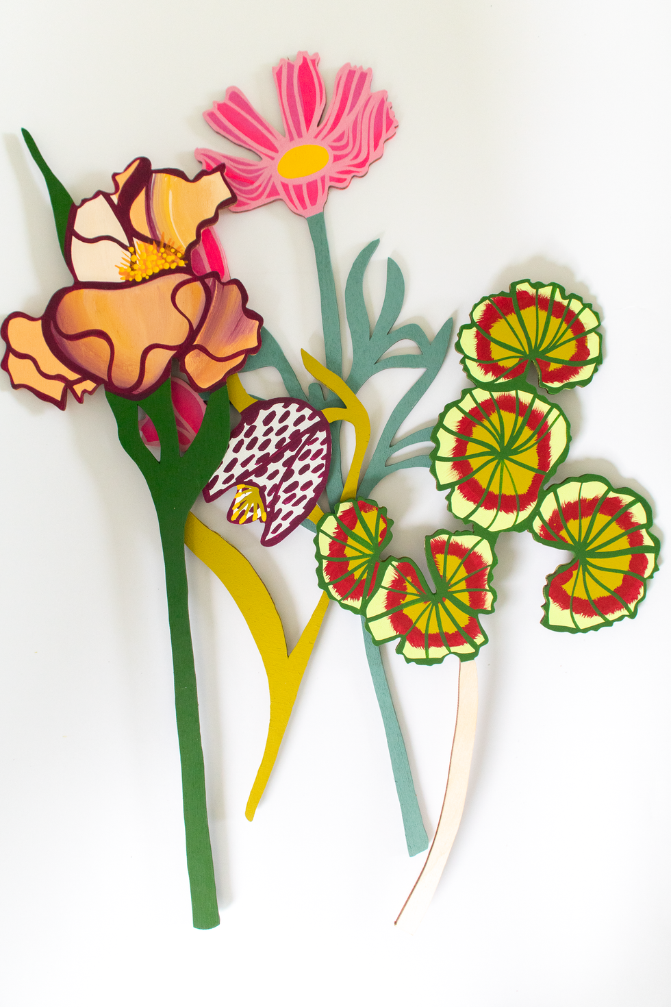 Wooden Flower, Cosmo - Gather Goods Co.