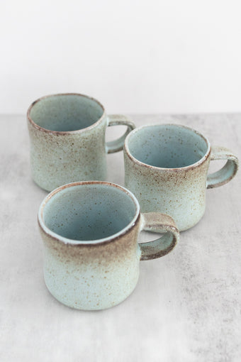 Handmade Mint Green Mug - Gather Goods Co.