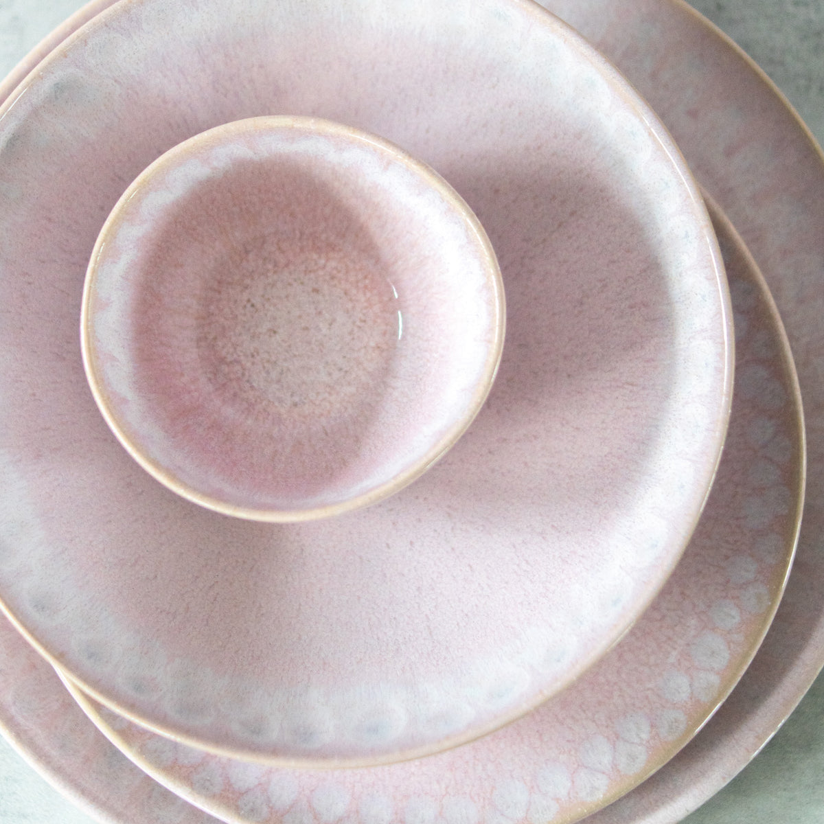 Blush Pink Ceramic Salad Plate – Gather Goods Co.